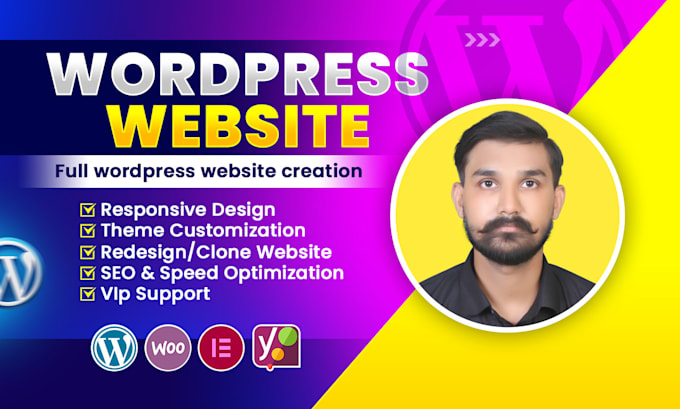 Edit Website And Provide Wordpress Theme Customization By Tabiikhan