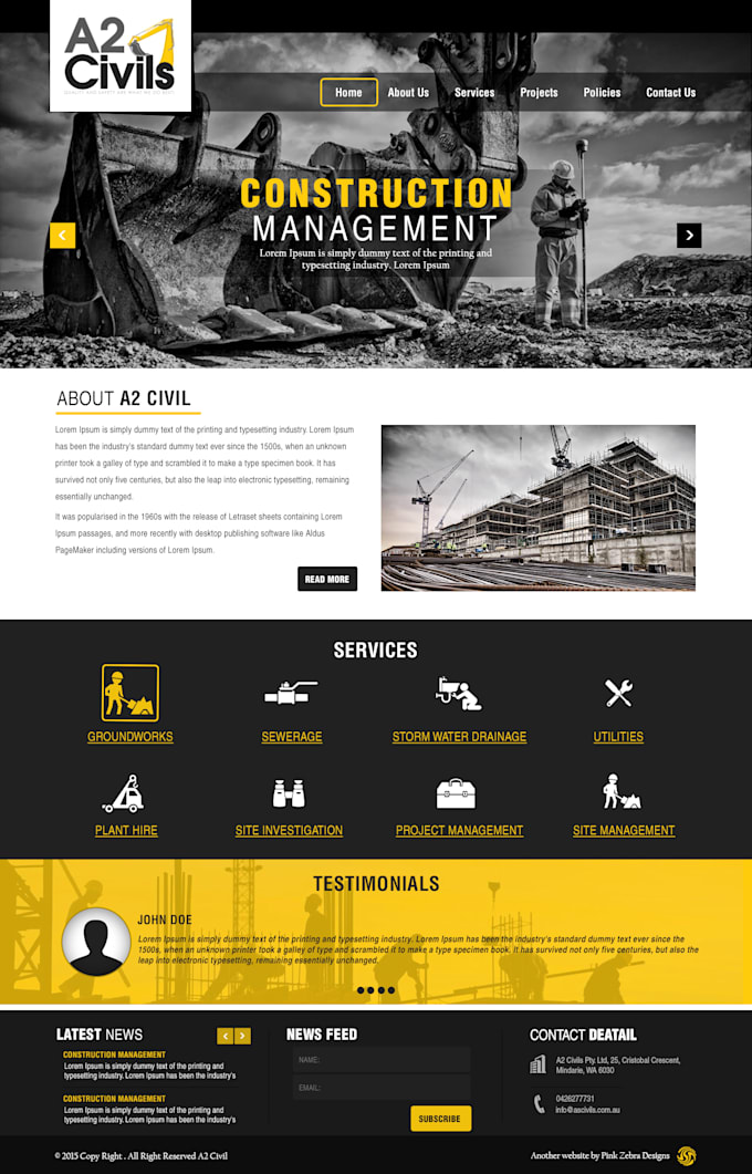 Design a stunning web template by Isabelgibbs | Fiverr