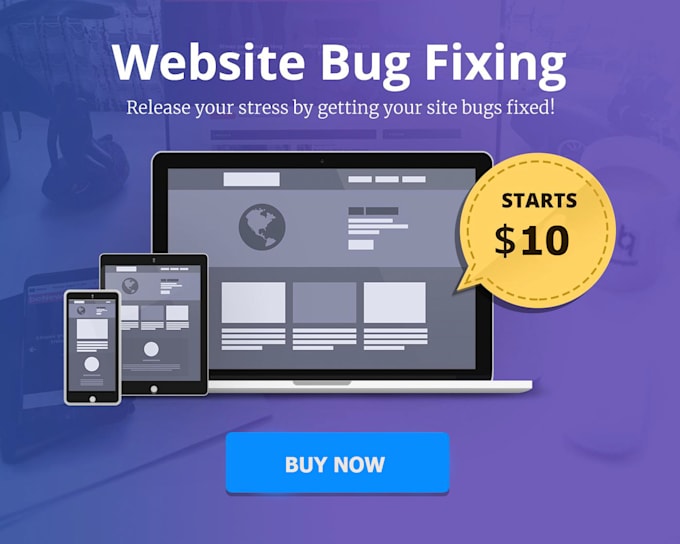 Fix your website issue, error or bug by Imperiumdev | Fiverr