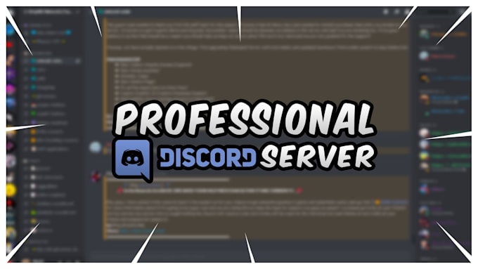 Create a professional discord server within 24 hours by Nixxyz | Fiverr