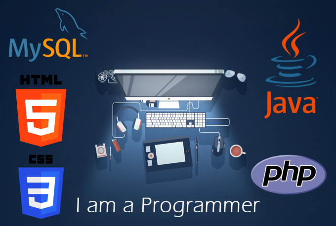 Do Programming In Java Html Css Javascript Php Mysql By Digitaltrojan Fiverr