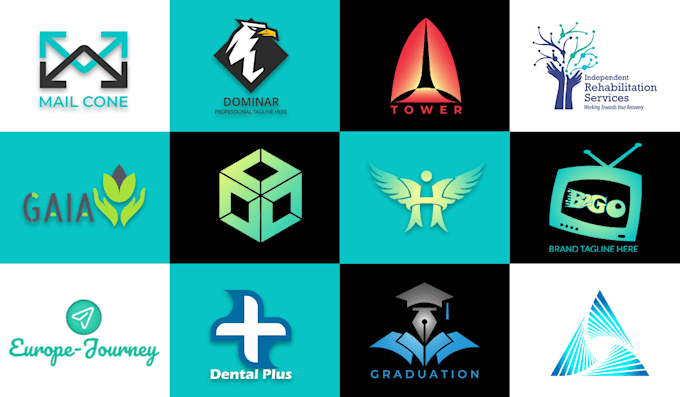 Design unique logo and build a brand identity by Kalamhossain | Fiverr