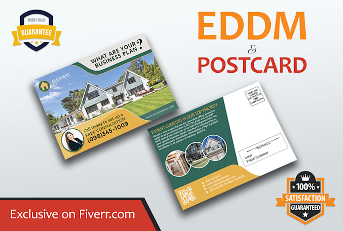 Design postcard and direct mail eddm postcard design by Freelancereman ...
