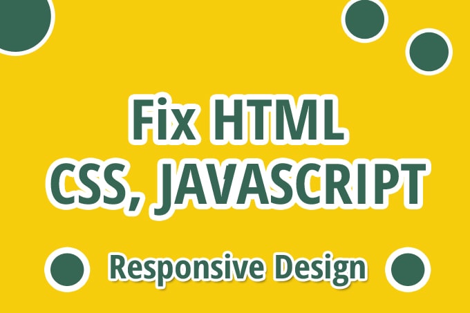 Fix html, css, bootstrap, mobile responsive by Bangucen | Fiverr