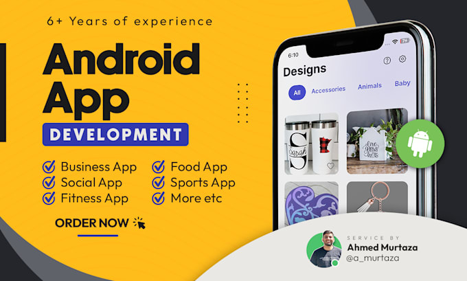 Develop an android app or will be your android app developer by A ...