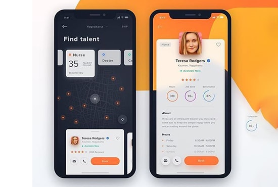 Design a pretty ui for your app by Sarah_princess | Fiverr