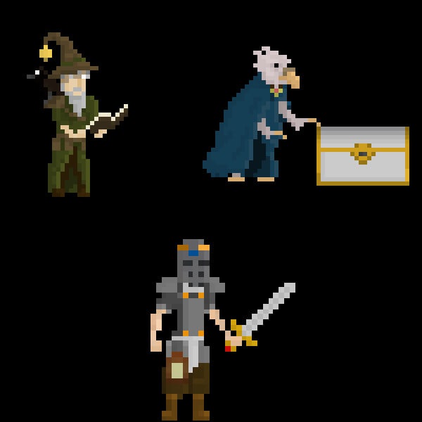 Create small scale pixel art sprites by Esteran | Fiverr