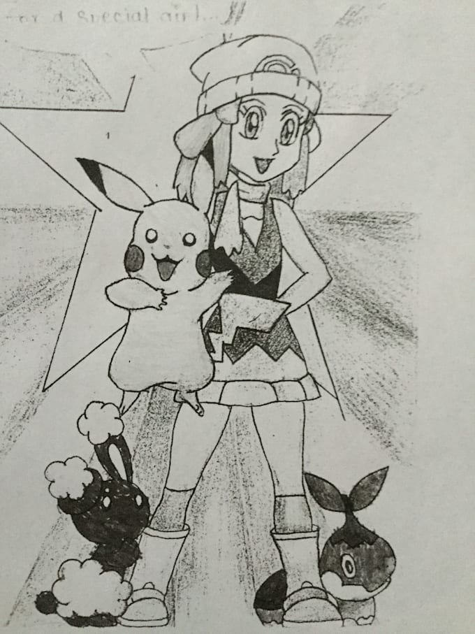 how to draw pokemon characters