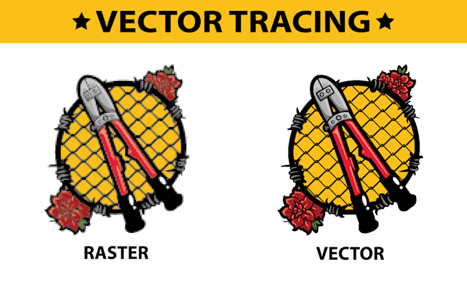 Convert image to vector tracing, vectorize image, png to vector by ...