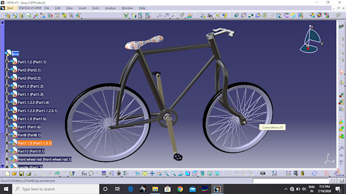 Design 3d cad model by using catia software by Baljeetsingh804 | Fiverr