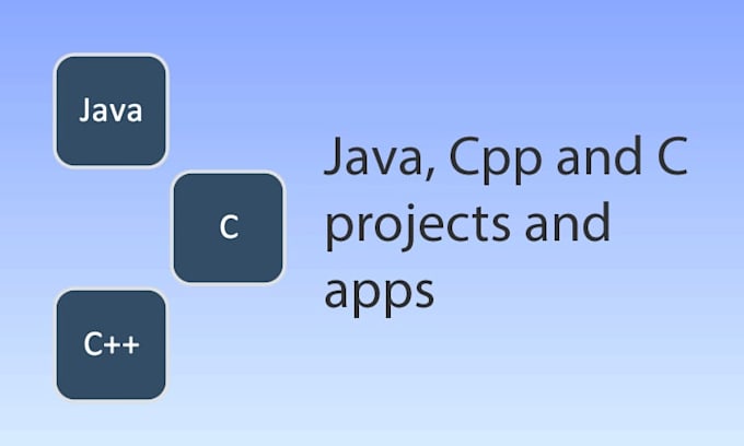 Make your java, cpp and c projects and apps by Jpcastroavila | Fiverr