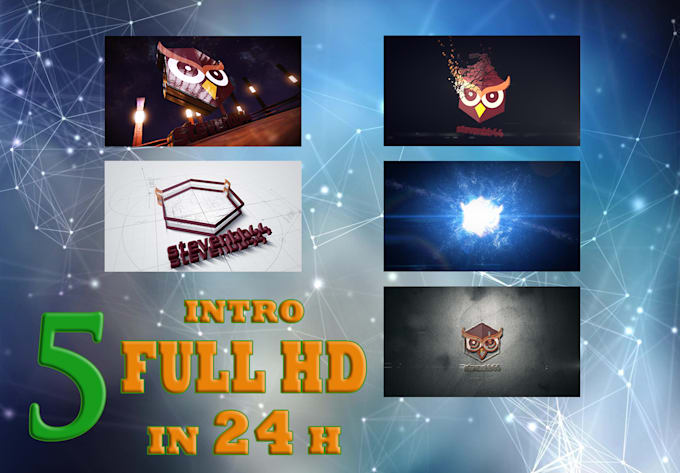Create 5 animated logo intro video by Stevenbb4 | Fiverr