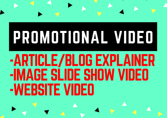 Create an amazing promotional video for your business, brand by ...