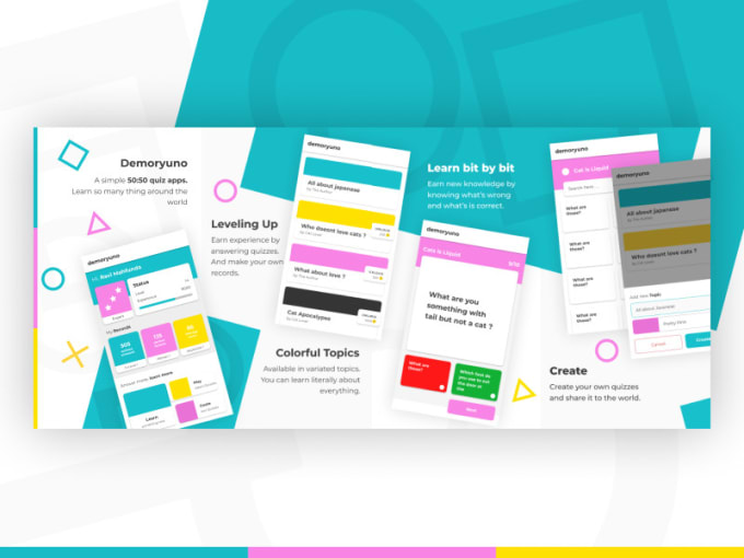 Create android quiz app with beautiful design by Syai_record | Fiverr Create android quiz app with beautiful design by Syai_record | Fiverr