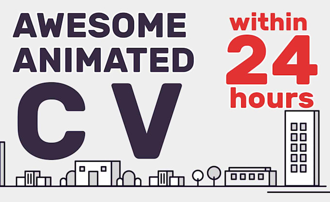 Create awesome animated cv within 24 hours by Aru_creative | Fiverr
