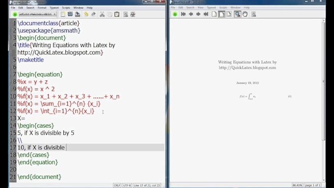 Write 15 very complex latex formula by Walidzouhair | Fiverr