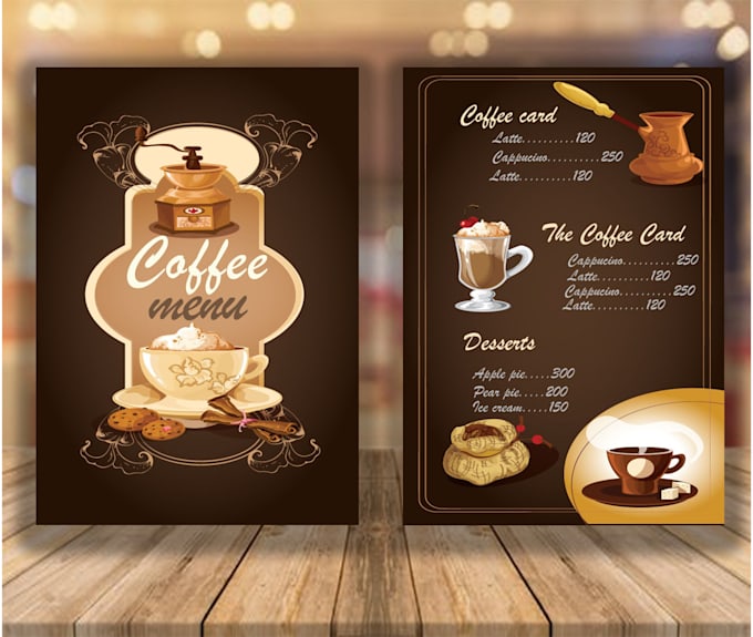 Design eye catching restaurant menu, food menu by Farhin333999 | Fiverr