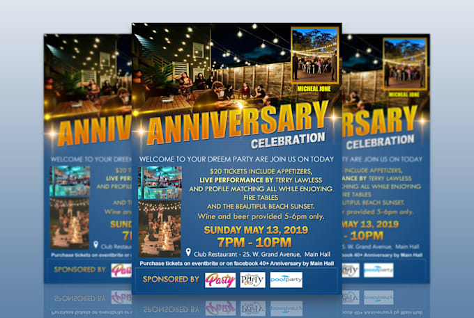 Design event flyer,real estate flyer, poster, postcard by Kadzdesign ...