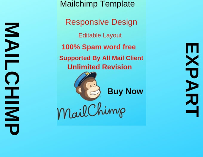 Design outstanding responsive and editable mail chimp template by ...