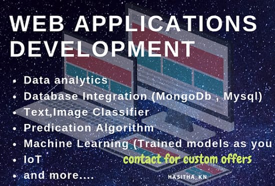 Create fine web applications by Hasitha_kn | Fiverr
