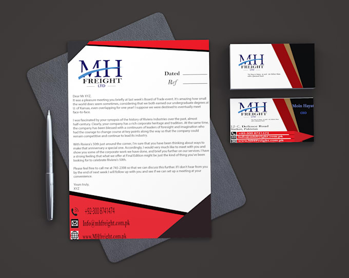 Design a executive business envelope or letterhead by Umairkhalid92 ...