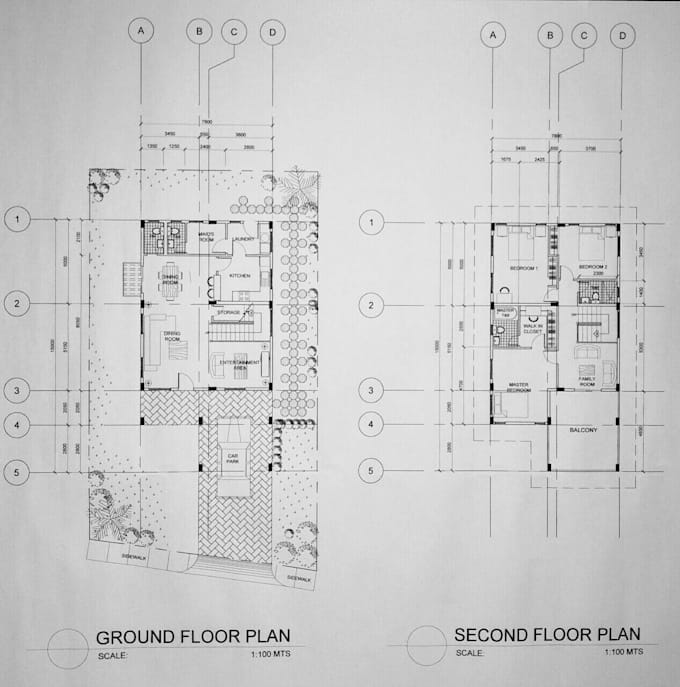 Do cad drawings for small to medium scale projects by Ace2work | Fiverr