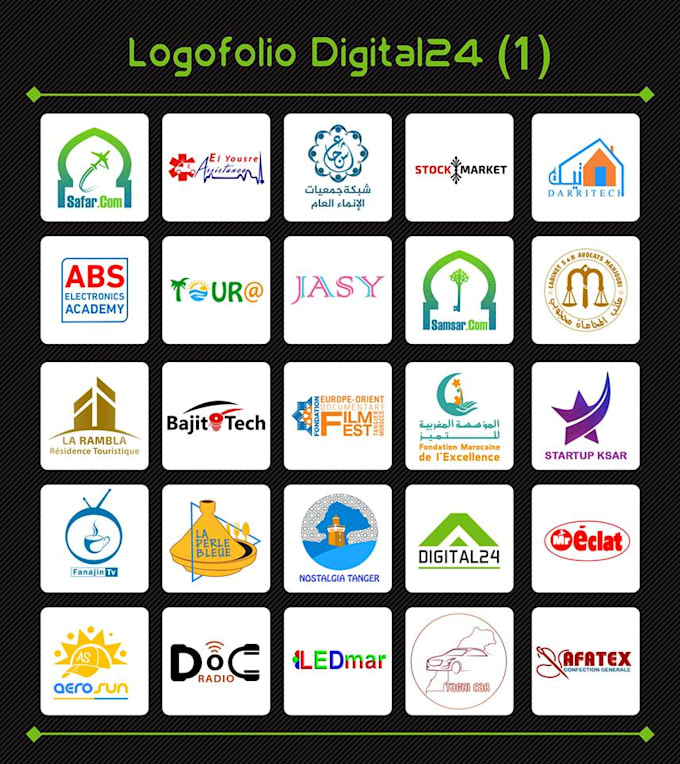 Design a professional and modern logo by Digilio | Fiverr