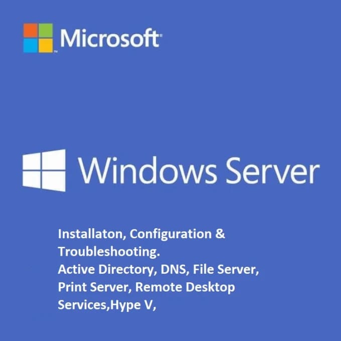 Configure and troubleshoot windows server by Ilyasbaseer | Fiverr Configure and troubleshoot windows server by Ilyasbaseer | Fiverr