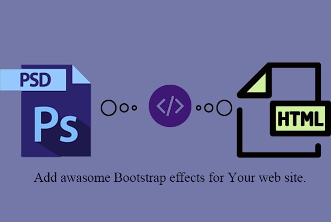 Convert your psd file to responsive html file by Shyaman1114 | Fiverr