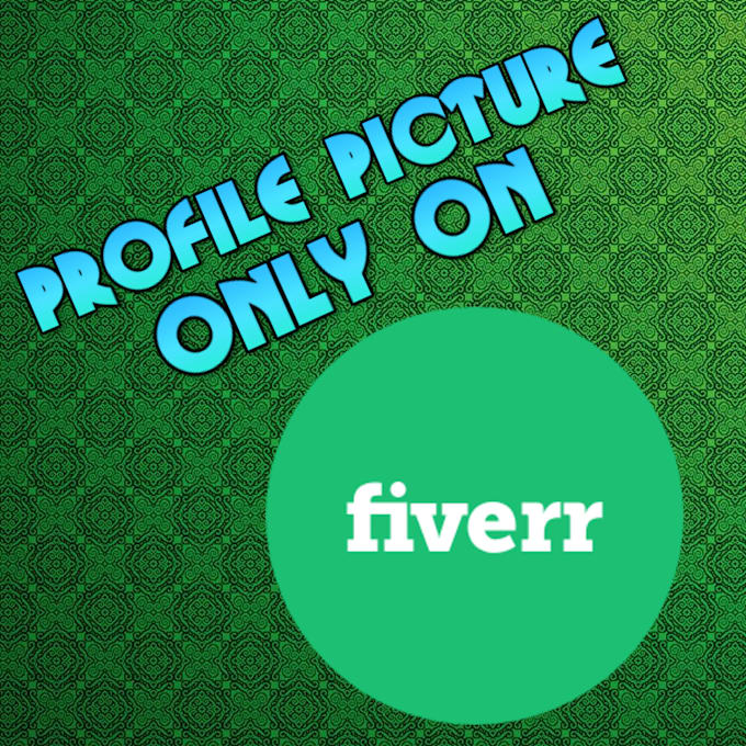 Make a custom profile picture by Mrgravitated | Fiverr