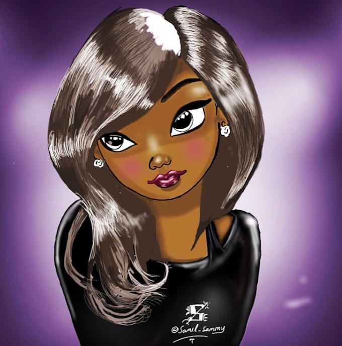 Draw any digital toon or portrait by Samilsammy | Fiverr