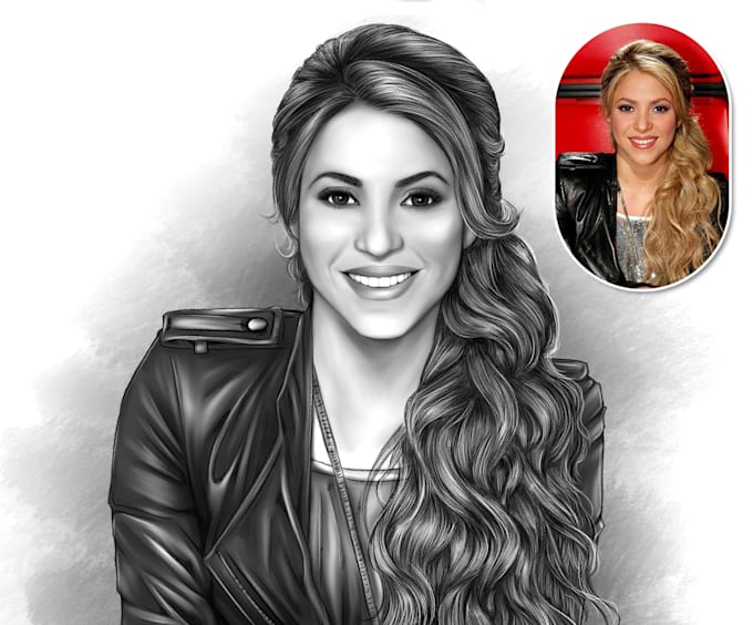 how to draw realistic leather