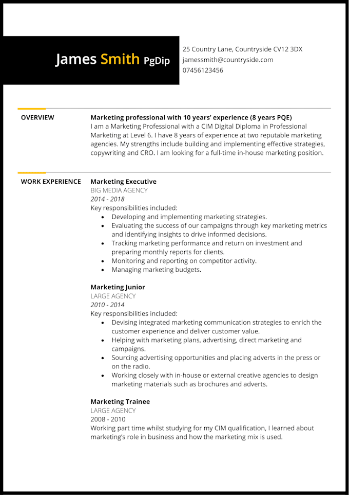 Manually revamp your cv or resume for your dream job by Faultlesswriter ...