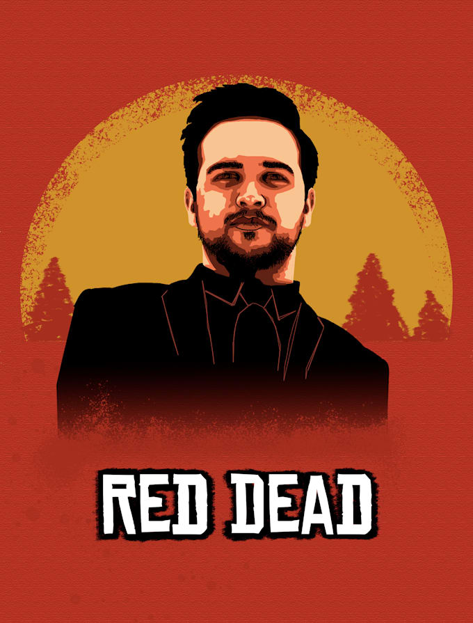 Create a red dead redemption style portrait of you by Tonymonczewski ...