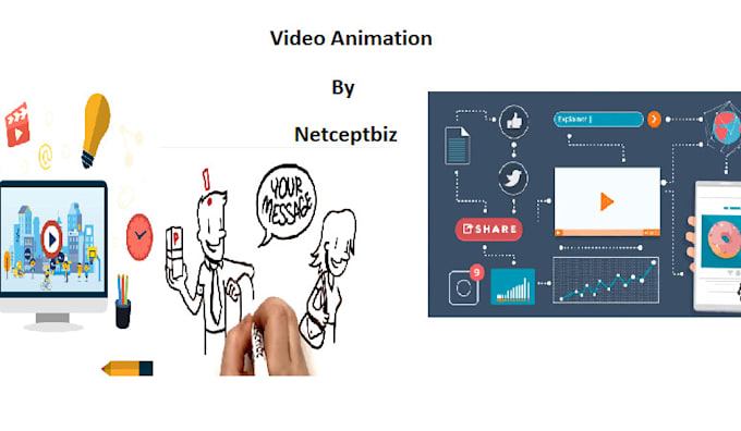 Create a professional animated explainer videos for you by Netceptbiz ...