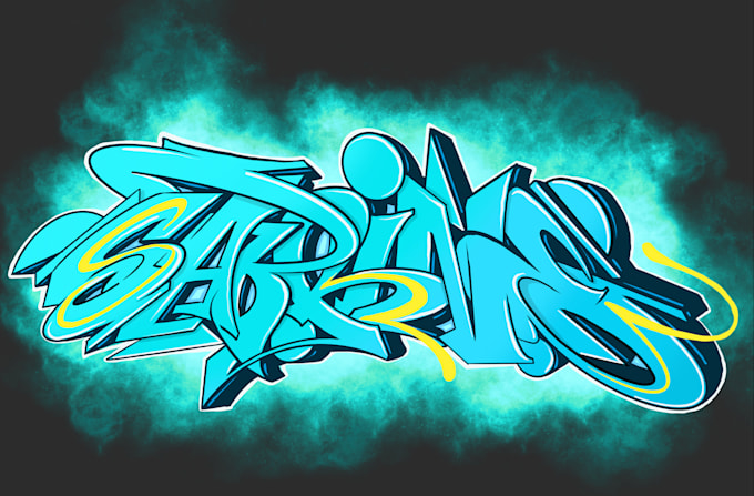 Design name in graffiti style by Amirnatour | Fiverr