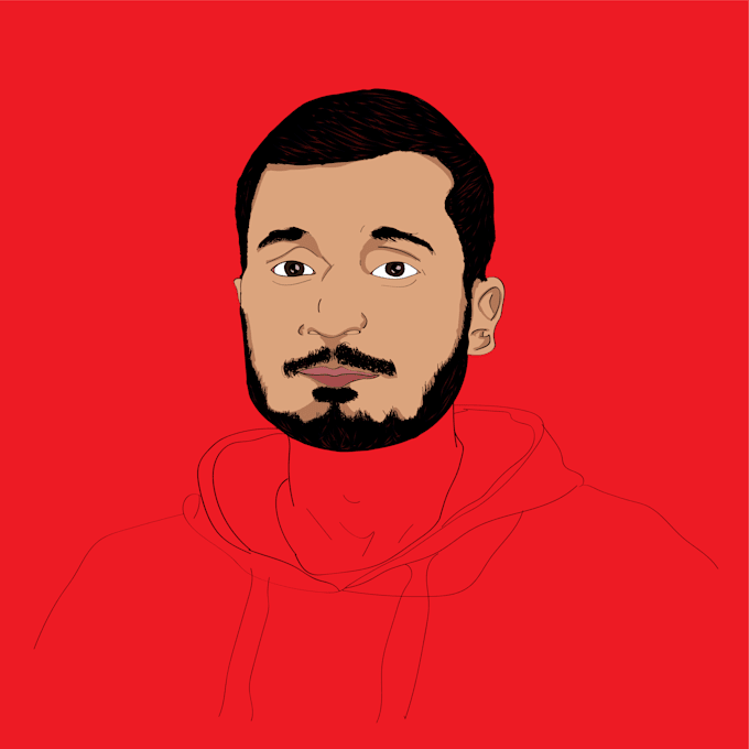 Create your personalized vector illustration by Mwasayiq | Fiverr