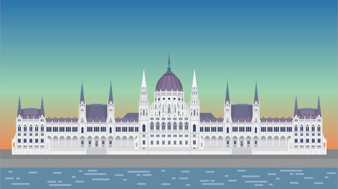 Create vector or raster illustration of building by Sashabn | Fiverr