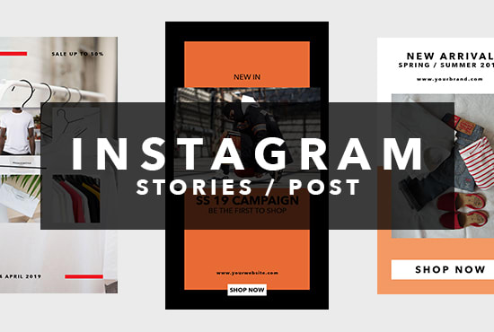 Create a great instagram story poster for your brand by Jodymev | Fiverr