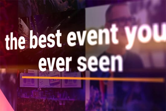 Design professional event promotion video today by Kvproduction | Fiverr