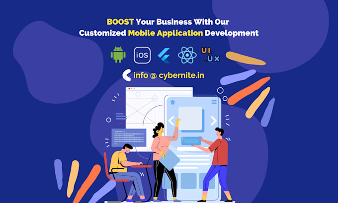 Develop flutter and react native mobile app by Cybernite_tech | Fiverr
