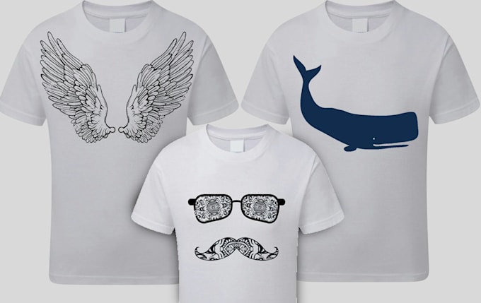 Design your tshirts with any kind of designs by Gull_graphics | Fiverr