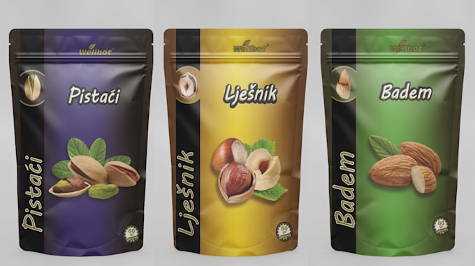 Make you professional eye catching package designs,labels by ...