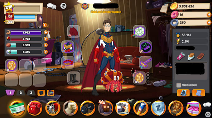 Play your hero zero account to level 50 by Psyandcho | Fiverr