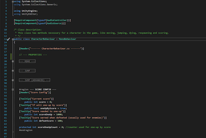 Create Commented C Sharp Unity 2d Scripts By Adrverissimo