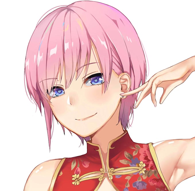 Draw Cute And Sexy Anime Character By Ardeee Fiverr