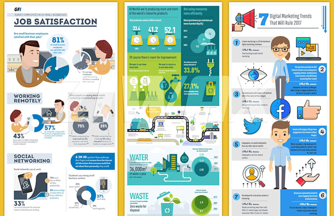 Create unique and eye catching infographics in 08 hours by Hamza_noon ...