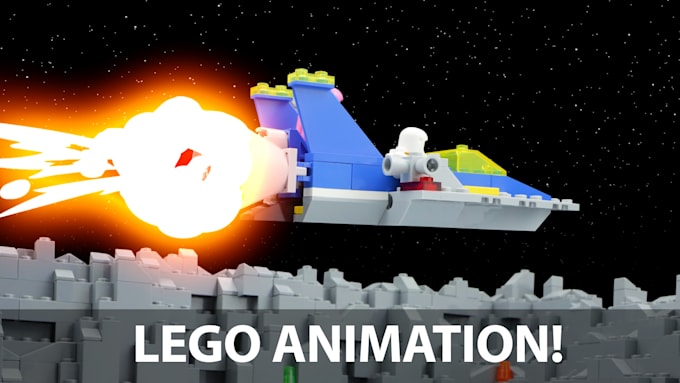 Customize this lego space animation with your logo by Beatonfilms | Fiverr