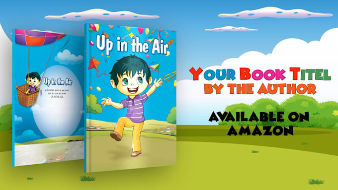 Create this kids book promo or children book trailer video by ...