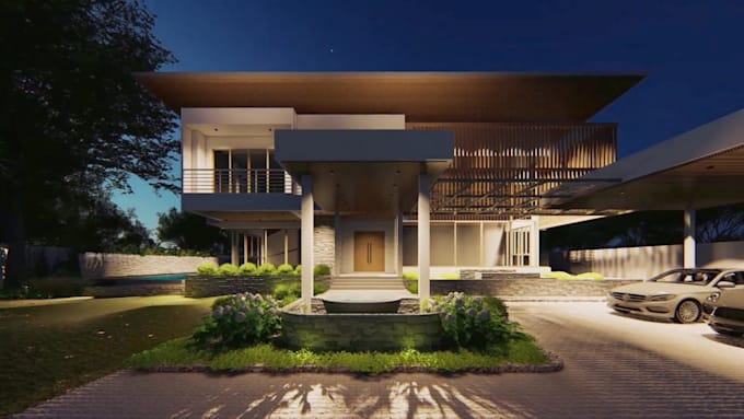 Create 3d model, photorealistic renders and animation by Archizeeshan ...